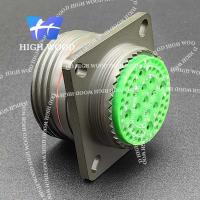 China MIL-DTL-38999 Series III D38999/20WH54PN Square Flange Receptacle 60g Vibration 300g Shock for sale