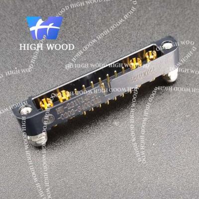 China HW-CMM 220 Series 2mm Pitch Connector for Aerospace Defense Avionics 26 Contacts for sale