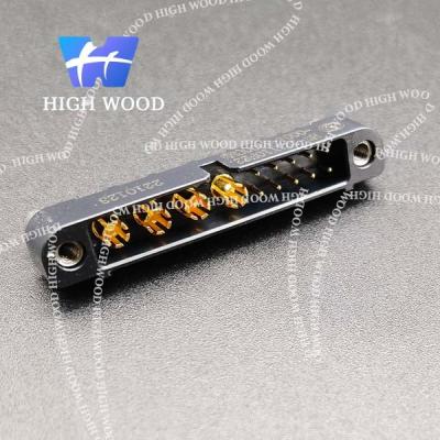 China HW-CMM Connector 2mm Pitch 10A 20A for Aerospace Avionics Defense Medical Telecom for sale