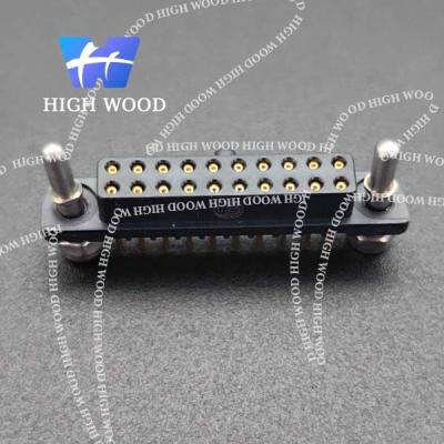 China HW-CMM Connector HW-222YL20M12LH 2mm Pitch Circular Connector for Aerospace Defense for sale
