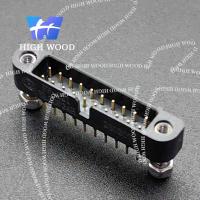 China HW-CMM Connector HW-221YL20F24H 2mm Pitch Male Straight on Cable 20A for sale
