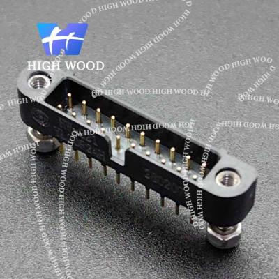 China HW-CMM Connector HW-221YL20F24H 2mm Pitch Male Straight on Cable 20A for sale