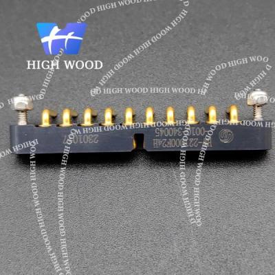 China HW-CMM 2mm Pitch Connector HW-221D00F24H-0010-340045 for Aerospace & Defense Applications for sale