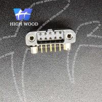 China HW-CMM Connector HW-221V10F23 2mm Pitch Male Straight for Aerospace Avionics Defense for sale