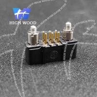 China HW-CMM Connector HW-221Y06F22 2mm Pitch Male Straight on PCB for Aerospace Avionics Defense for sale