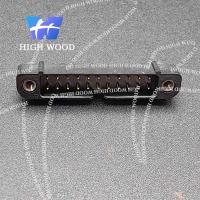 China HW-CMM Connector HW-221Y22F22 2mm Pitch Male Straight on PCB for Aerospace Avionics Defense for sale