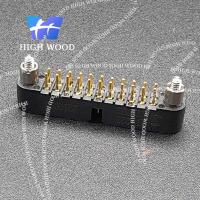 China HW-CMM Connector HW-221Y22F22 2mm Pitch Male Straight on PCB for Aerospace Avionics Defense for sale