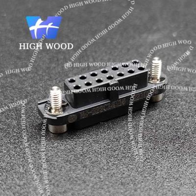 China HW-CMM Connector HW-221C14M16 2mm Pitch Aerospace Avionics 800V AC/DC for sale