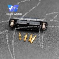 China HW-CMM Connector HW-221S14M16 2mm Pitch Male Straight on PCB for Aerospace Avionics Defense for sale