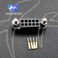 China HW-CMM Connector HW-221S10F24 2mm Pitch Male Straight on PCB for Aerospace Avionics Defense for sale