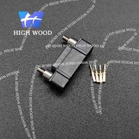 China HW-CMM Connector HW-221S10F24 2mm Pitch Male Straight on PCB for Aerospace Avionics Defense for sale