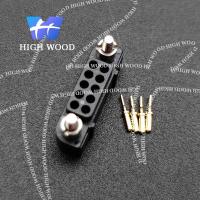 China HW-CMM Connector HW-221S10F24 2mm Pitch Male Straight on PCB for Aerospace Avionics Defense for sale
