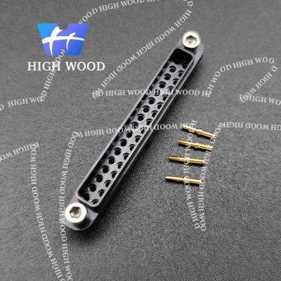 China HW-CMM Connector HW-222S34M16 2mm Pitch Male Straight on PCB for Aerospace Defense for sale
