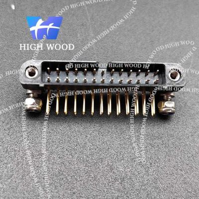China HW-CMM Connector HW-221V26F26 2mm Pitch Female for Aerospace Avionics Defense for sale
