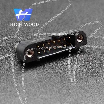 China HW-CMM Connector HW-221Y14F22 2mm Pitch Male Straight on PCB for Aerospace Avionics Defense for sale