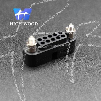 China HW-CMM Connector HW-221S10F22 2mm Pitch Male Straight on PCB for Aerospace Avionics Defense for sale