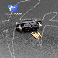 China HW-CMM Connector HW-222S10M16 2mm Pitch Male Straight on PCB for Aerospace Defense for sale