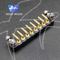 China HW-CMM Connector 2mm Pitch 8-Pin Male 90° PCB Mount for Aerospace Defense for sale