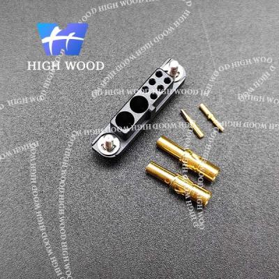 China HW-CMM Connector HW-222S06M16-0002-4310 2mm Pitch Aerospace Avionics Male Straight on PCB for sale