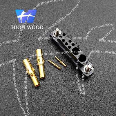China HW-CMM Connector 2mm Pitch 220 Series Male Straight on Cable 30-33xx Solder Crimp for sale