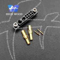 China HW-CMM Connector 2mm Pitch 220 Series Male Straight on Cable 30-33xx Solder Crimp for sale