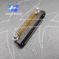 China HW-CMM 2mm Pitch Micro Connector HW-321V051F46 for Aerospace and Defense Applications for sale