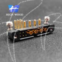 China HW-CMM Connector 2mm Pitch 3400 Series Male 90 Degree PCB Mount for Aerospace Avionics for sale