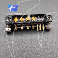 China HW-CMM Connector 2mm Pitch 3400 Series Male 90 Degree PCB Mount for Aerospace Avionics for sale