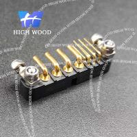 China HW-CMM Connector 2mm Pitch 3400 Series Male 90 Degree PCB Mount for Aerospace Avionics for sale