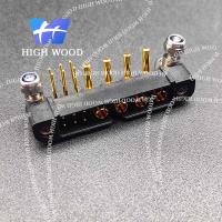 China HW-CMM Connector 2mm Pitch 3400 Series Male 90 Degree PCB Mount for Aerospace Avionics for sale