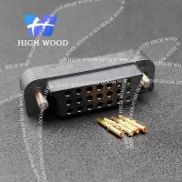 China HW-CMM Connector HW-322C021H01 2mm Pitch Micro Connector for Aerospace Defense Avionics for sale