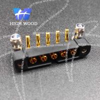 China HW-CMM Connector HW-221D00F26-0005-3400CMM 2mm Pitch Male 90° PCB for Aerospace Defense for sale