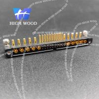 China HW-CMM Connector 2mm Pitch 22-3400 Series Male 90° PCB for Aerospace Avionics Defense for sale