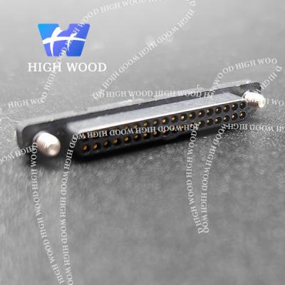 China HW-EMM Connector HW-E221Y36E01 1.27mm Pitch 36 Pin Male Straight Thru Hole for sale