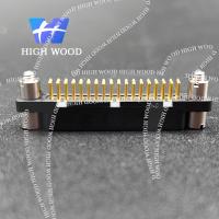 China HW-EMM Connector 1.27mm Pitch 36 Pin Male Straight Thru Hole E222Y36E50 for sale