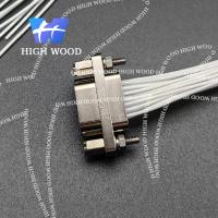 China J30J Series Micro-D Connectors with 1.27mm Spacing and 9-144 Core Options - MIL-C-83513 Compliant for sale