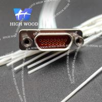 China J30J Series Micro-D Connectors with 1.27mm Spacing and 9-144 Core Options - MIL-C-83513 Compliant for sale