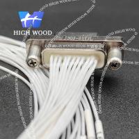 China J30J Series Micro-D Connectors with 1.27mm Contact Spacing and 9-144 Core Options for Industrial Applications for sale