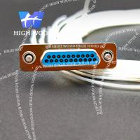 China J30J Series Micro-D Connectors with 1.27mm Contact Spacing and 9-144 Core Options for Industrial Applications for sale