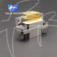 China J30J Series Micro-D Rectangular Connector with 1.27mm Spacing and 21 Cores for Aerospace Applications for sale