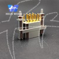 China J30J Series Micro-D Rectangular Connectors with 1.27mm Spacing and 9-144 Core Options for Harsh Environments for sale
