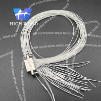China J30J Series Micro-D Connectors with 1.27mm Contact Spacing - 9 to 144 Pin Options for Industrial Applications for sale