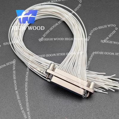 China J30J Series Micro-D Connectors with 1.27mm Spacing, 9-144 Cores, MIL-C-83513 Compliant for sale