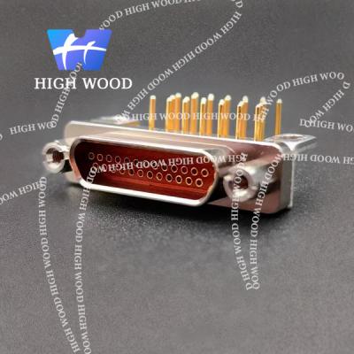 China J30J-25ZKWP7 Micro-D Rectangular Connector 25-Pin High Density 1.27mm Pitch for sale