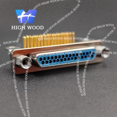 China J30J Series Micro-D Rectangular Connector 31 Pin 1.27mm Pitch High Density for sale