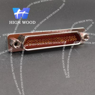 China J30J Series Micro-D Rectangular Connector 37 Pin High Density 1.27mm Pitch for sale