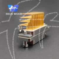 China J30J Series Micro-D Rectangular Connectors 1.27mm Pitch 9-144 Cores MIL-C-83513 Compliant for sale