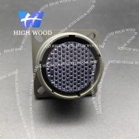 China MIL-DTL-38999 Series III Square Flange Receptacle Connector D38999/20WH35SN with 35 Positions and 300g Shock Resistance for sale