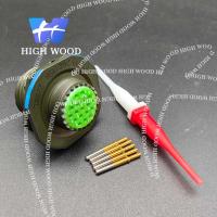 China MIL-DTL-38999 Series III D38999/24WD18SN Jam Nut Receptacle Connector 60g Vibration for sale