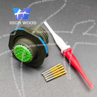 China MIL-DTL-38999 Series III D38999/24WD18SN Jam Nut Receptacle Connector 60g Vibration for sale